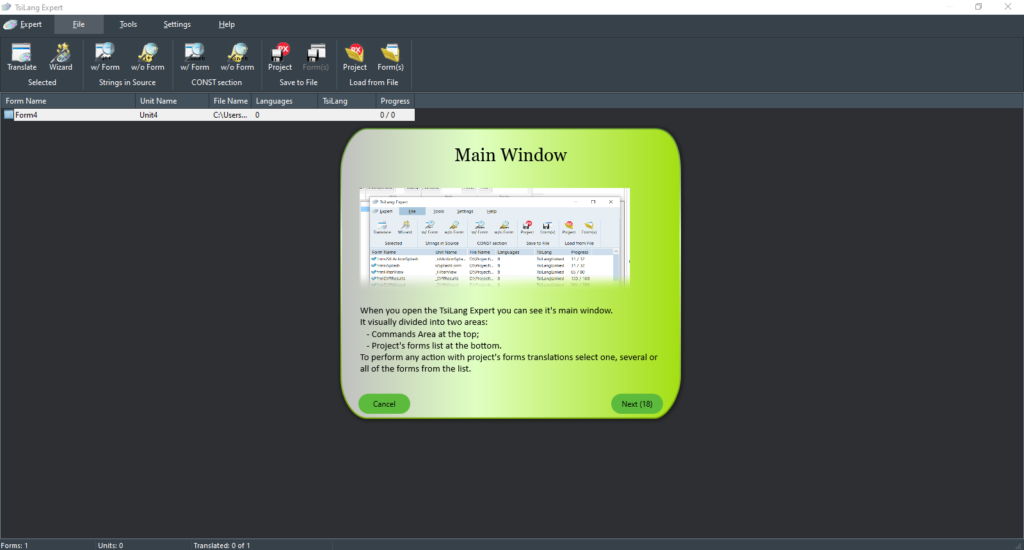 Use Cases (in-app tutorial and guide samples)